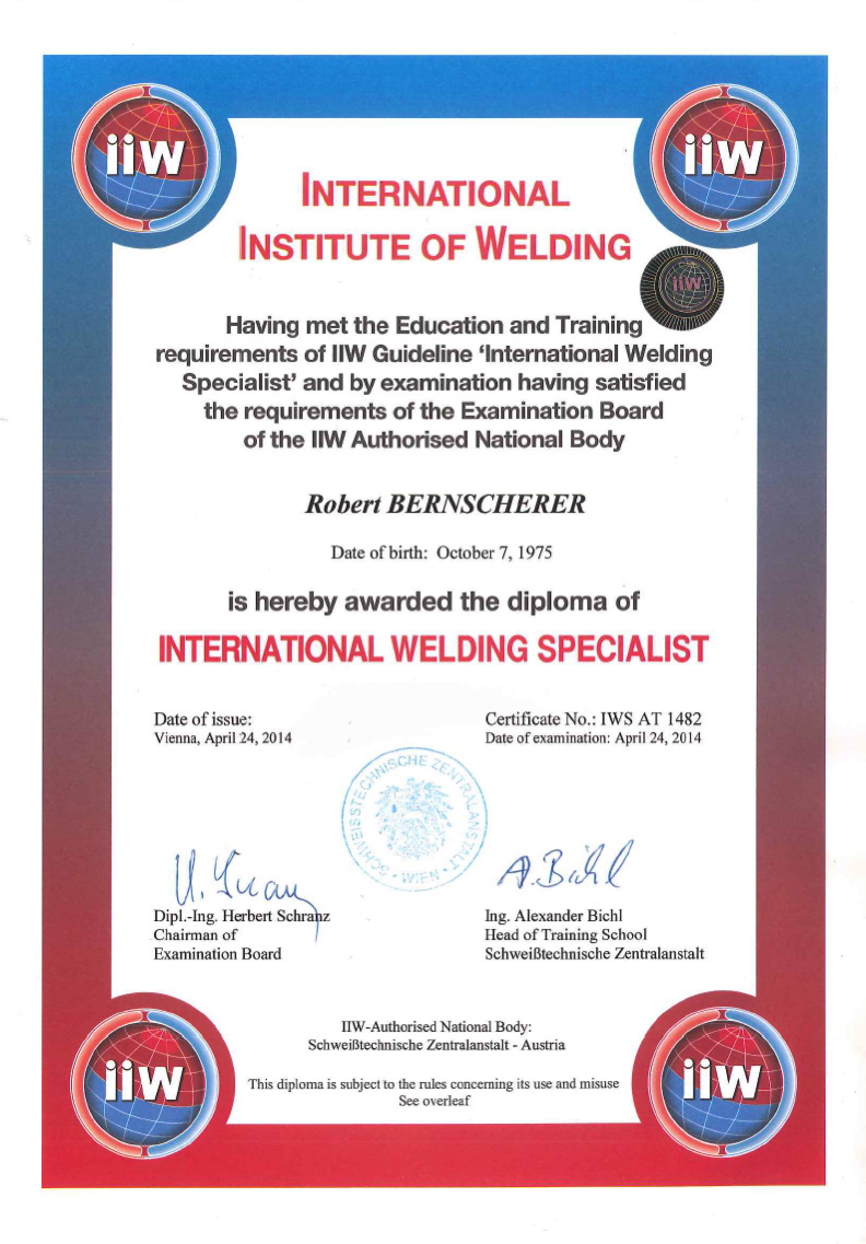 Zertifizierungen - Gastechnik Himmel GmbH